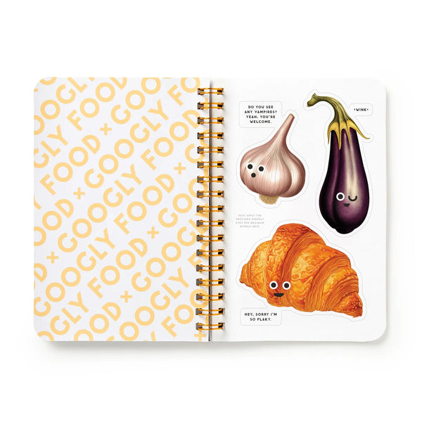 Googly Food Sticker Book - Penny Black