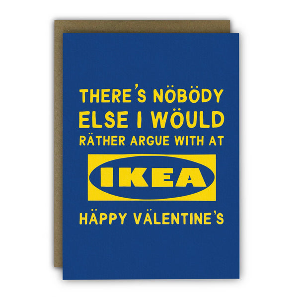 IKEA Arguments Funny Valentine's Day Card - Penny Black